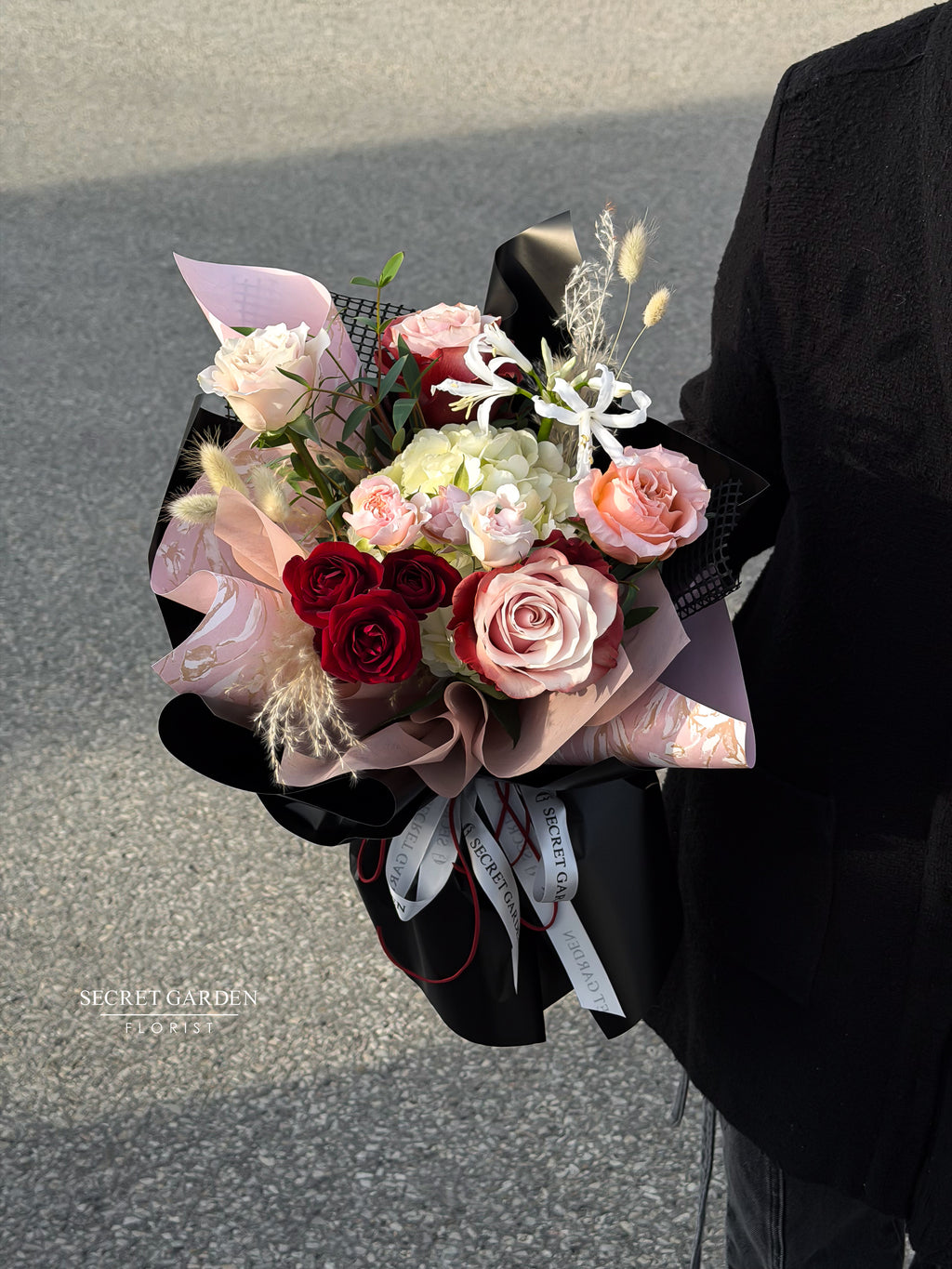 Crimson Frost – Secret Garden Flower Design