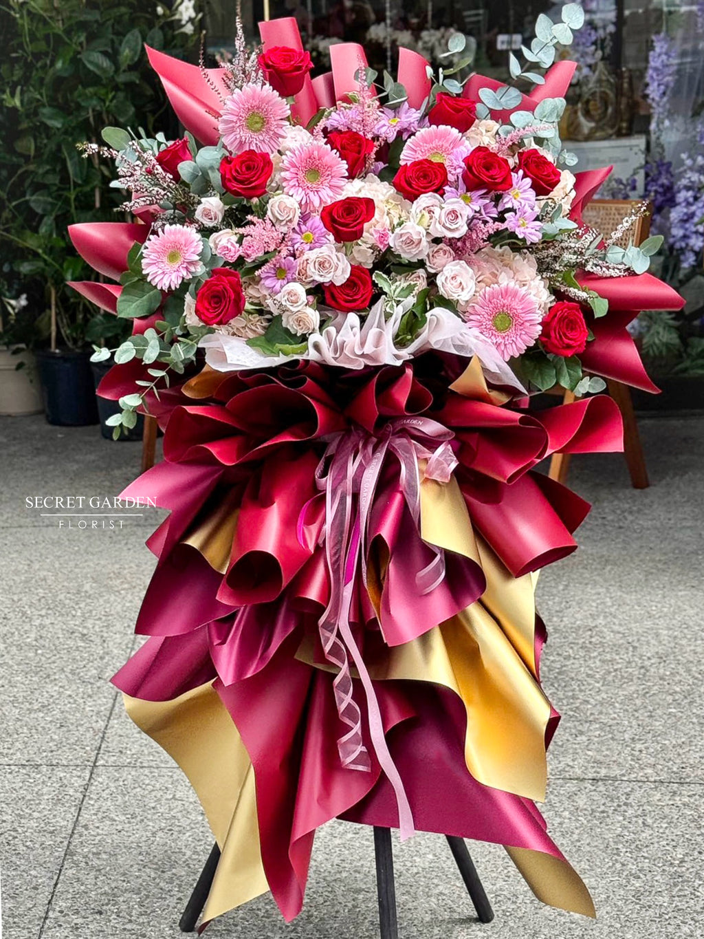 Grand Debut – Secret Garden Flower Design