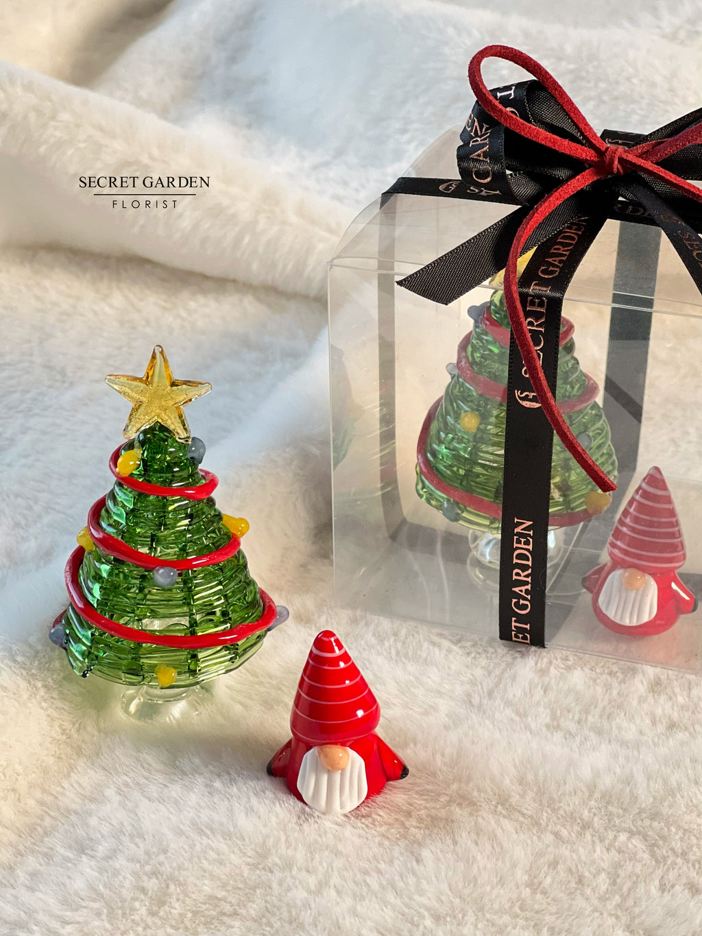 Mini Christmas Box – Secret Garden Flower Design